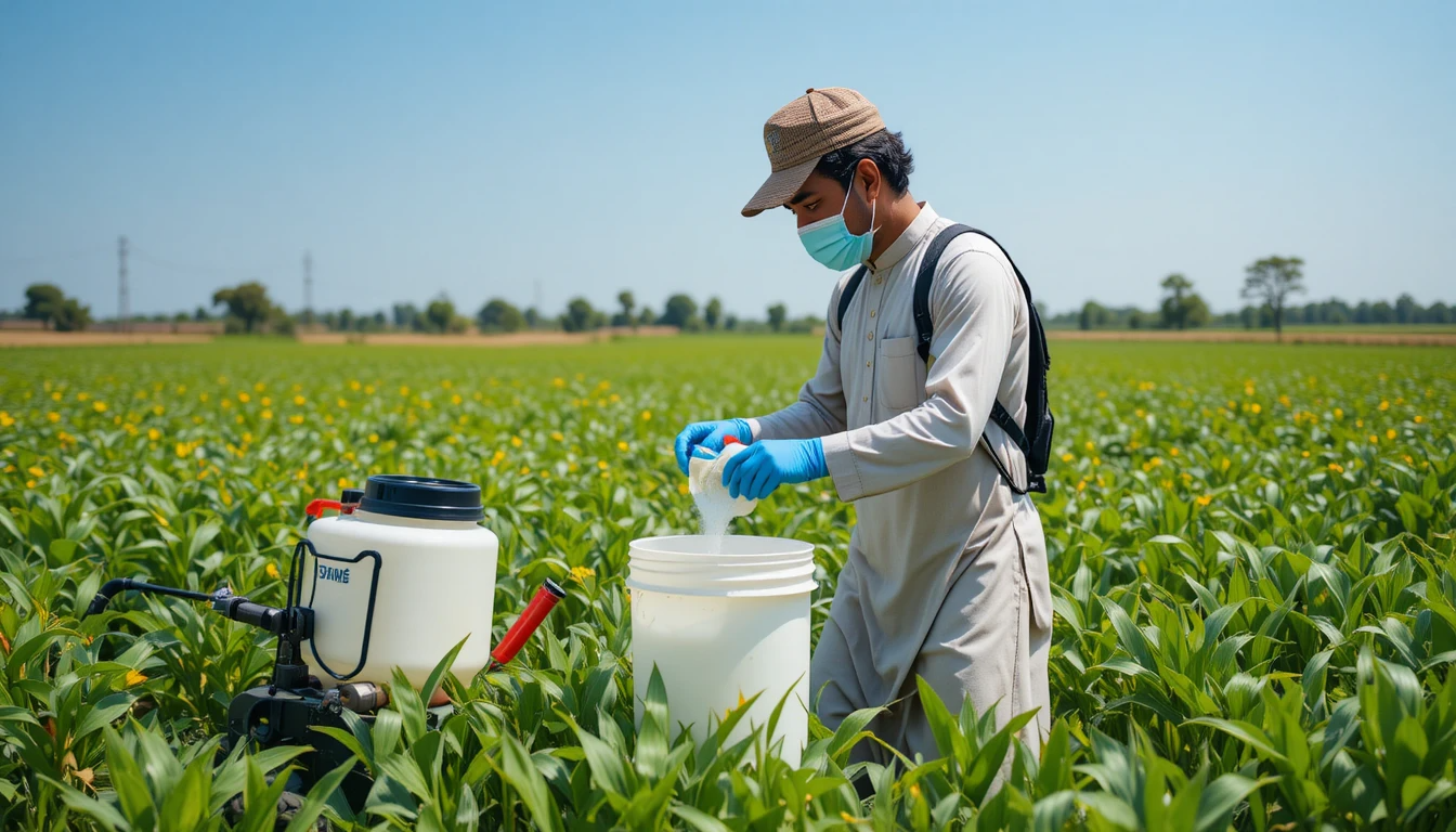 How to Mix and Spray Pesticides the Right Way